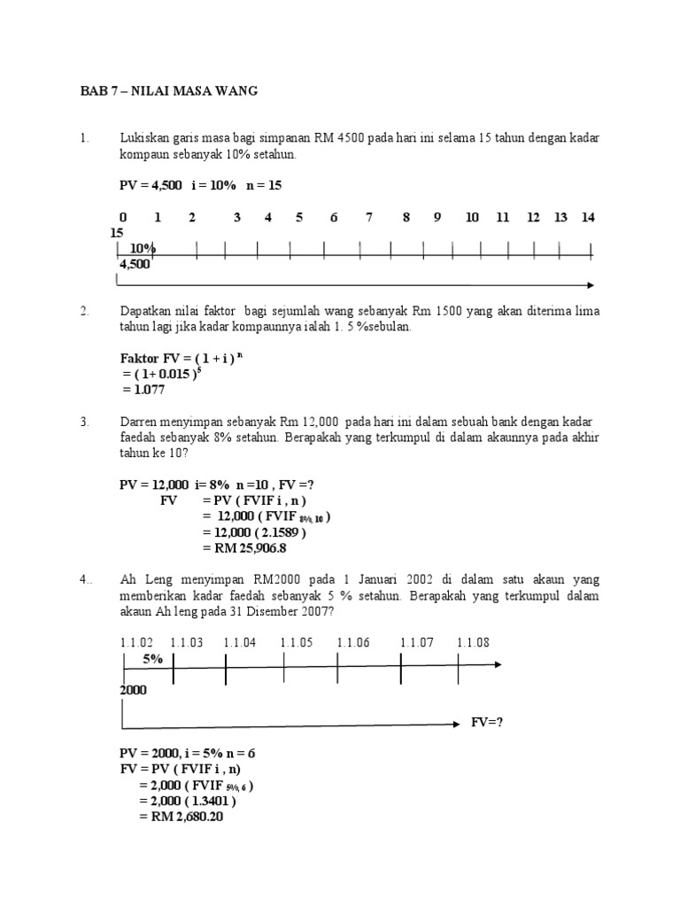Ap015 Skema Bab 7 | PDF