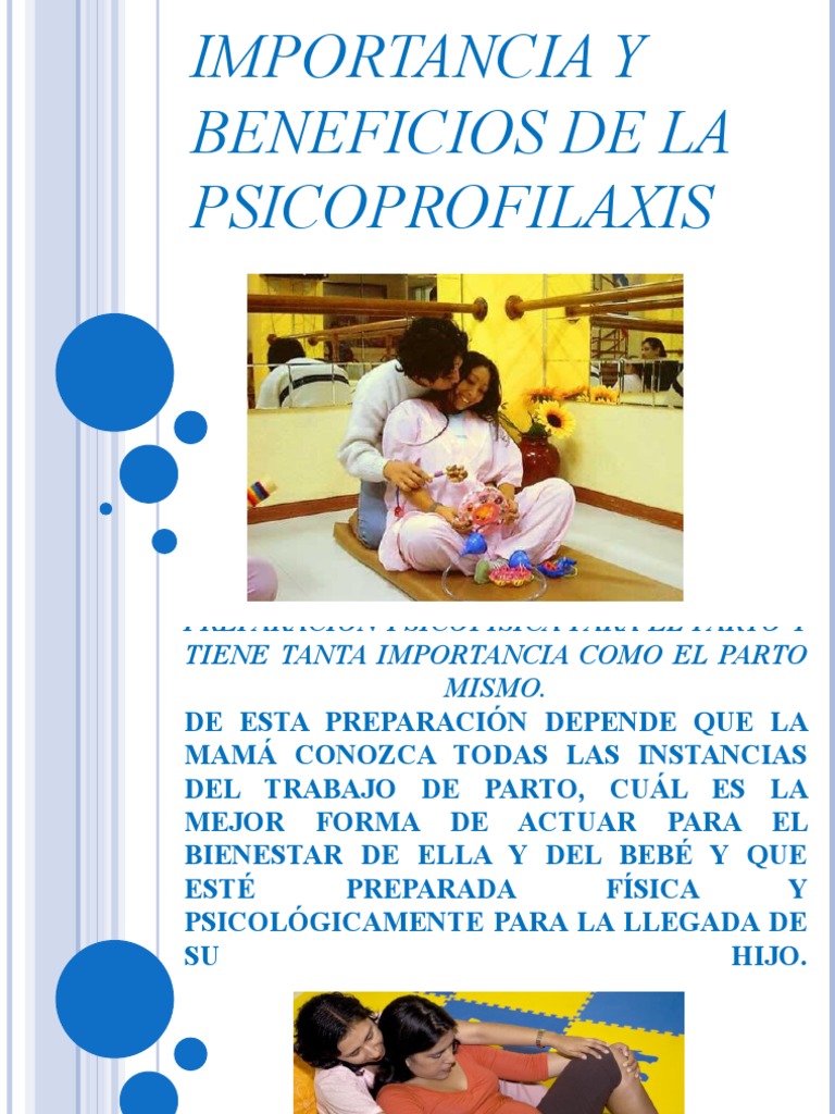 Importancia y Beneficios de La Psicoprofilaxis | PDF