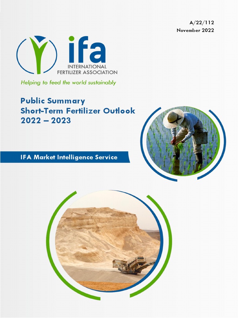 2022 IFA Short Term Outlook Report 2022-2023 | Download Free PDF ...