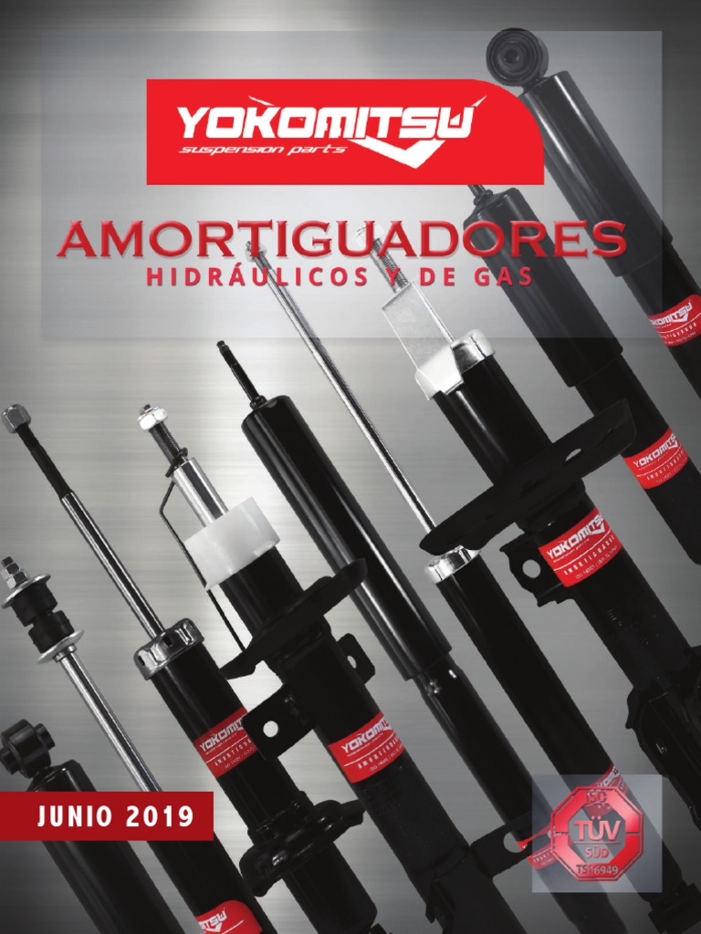 Amortiguadores Yokomitsu: Catálogo 2019 | PDF | Esquivar | Autos de los ...