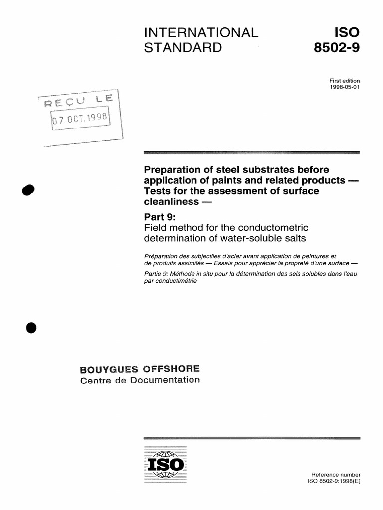 Iso 8502-9 | PDF