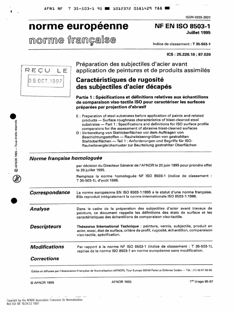 Iso 8503-1 | PDF