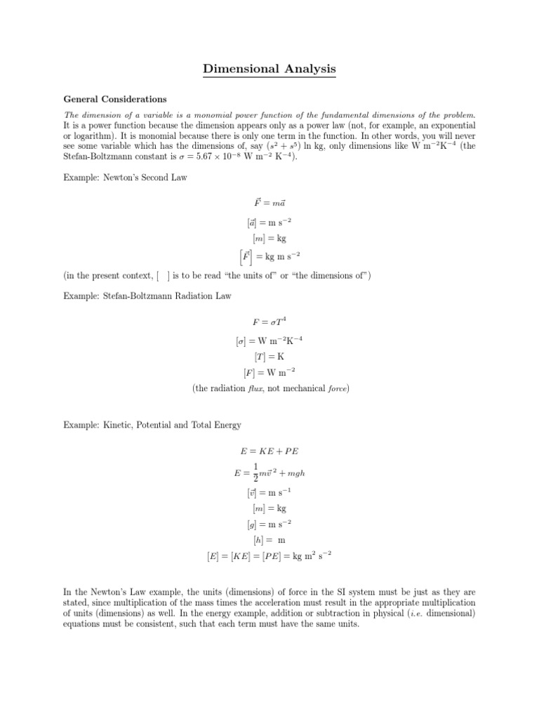 Dimensional Analysis in Energy Calculations | PDF | Wind Turbine | Turbine