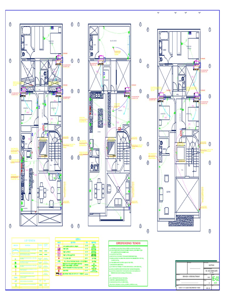 IE-03-IE-06 TOMACORRIENTEY SAIDAS DE FUERZA-PUENTE PIEDRA-Layout1 | PDF | Electrodoméstico