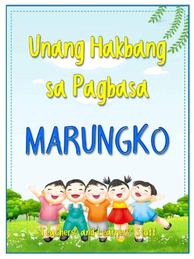 Unang Hakbang Sa Pagbasa Marungko | PDF