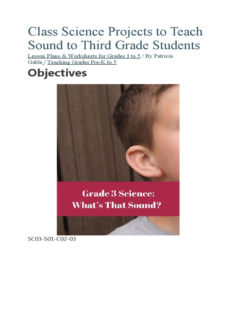 Engaging Sound Science Projects for Kids | PDF | Sound | Radio