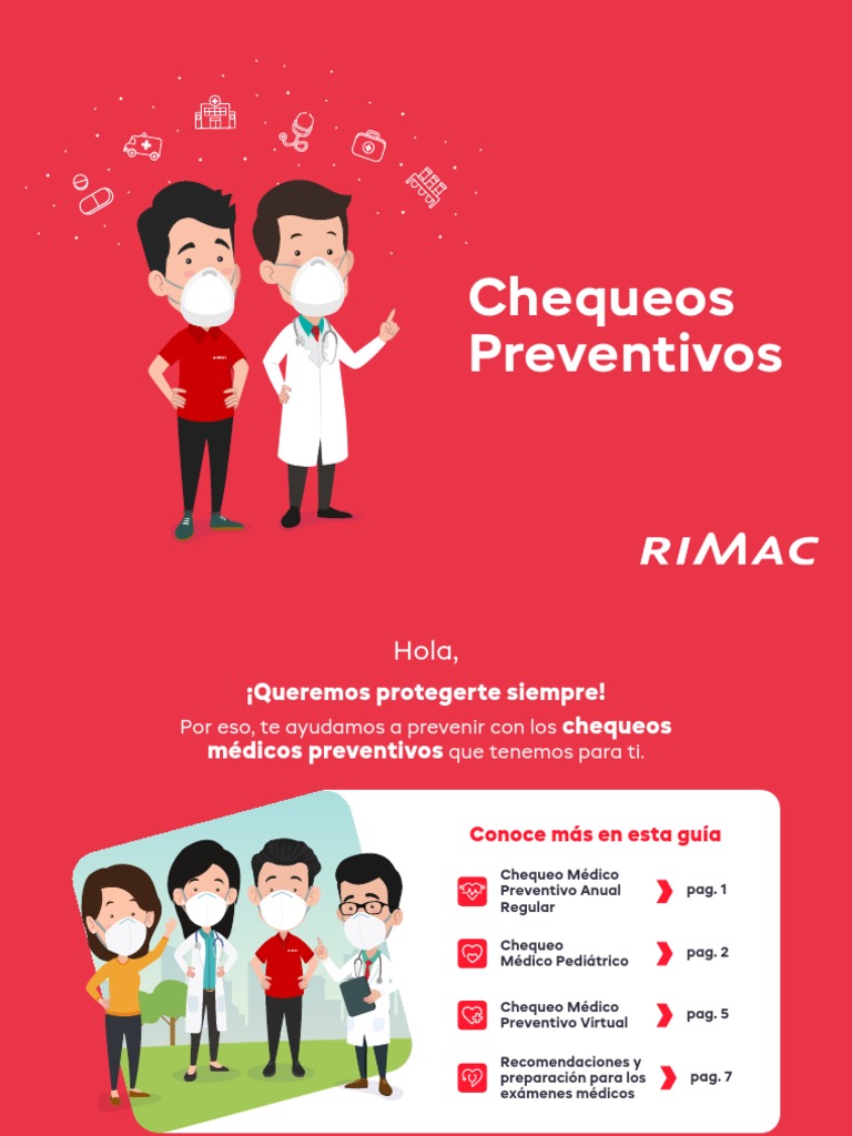 Guía sobre chequeos médicos preventivos anuales y pediátricos ...