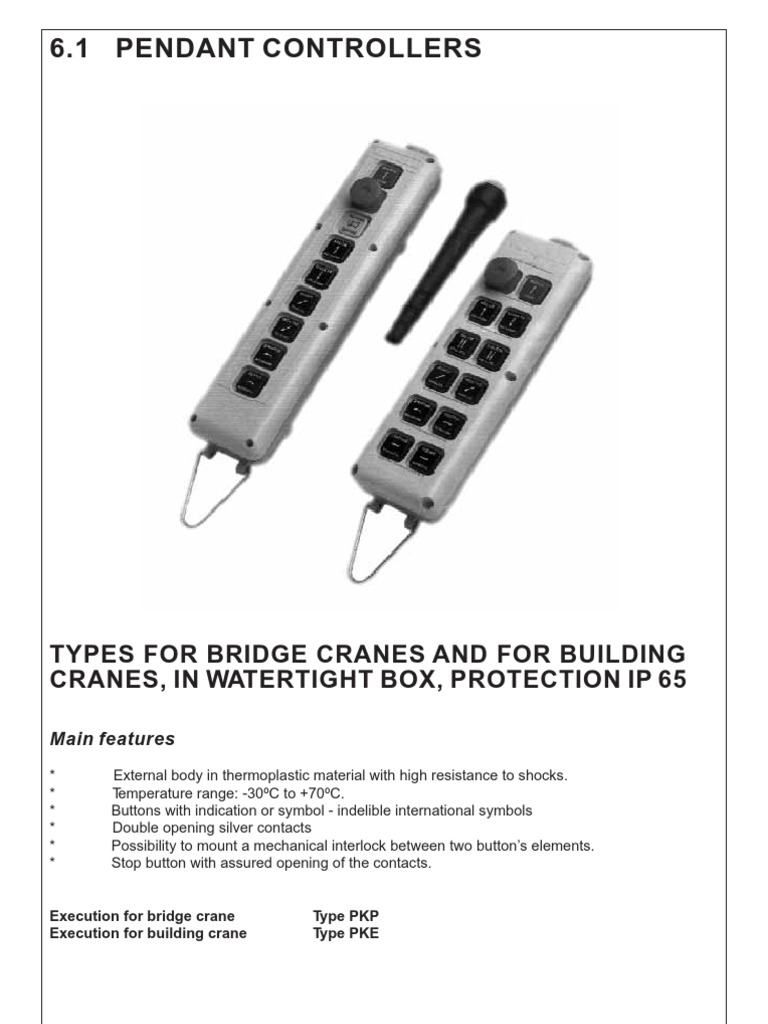 7 Crane Brakes and Accessories | PDF | Brake | Rectifier