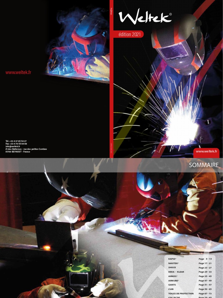 Weltek Catalogue 2021 FR | PDF | Soudage | Construction