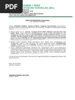 Contoh Covernote | PDF