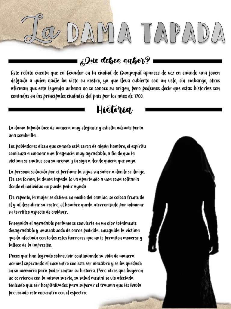 La Dama Tapada | PDF