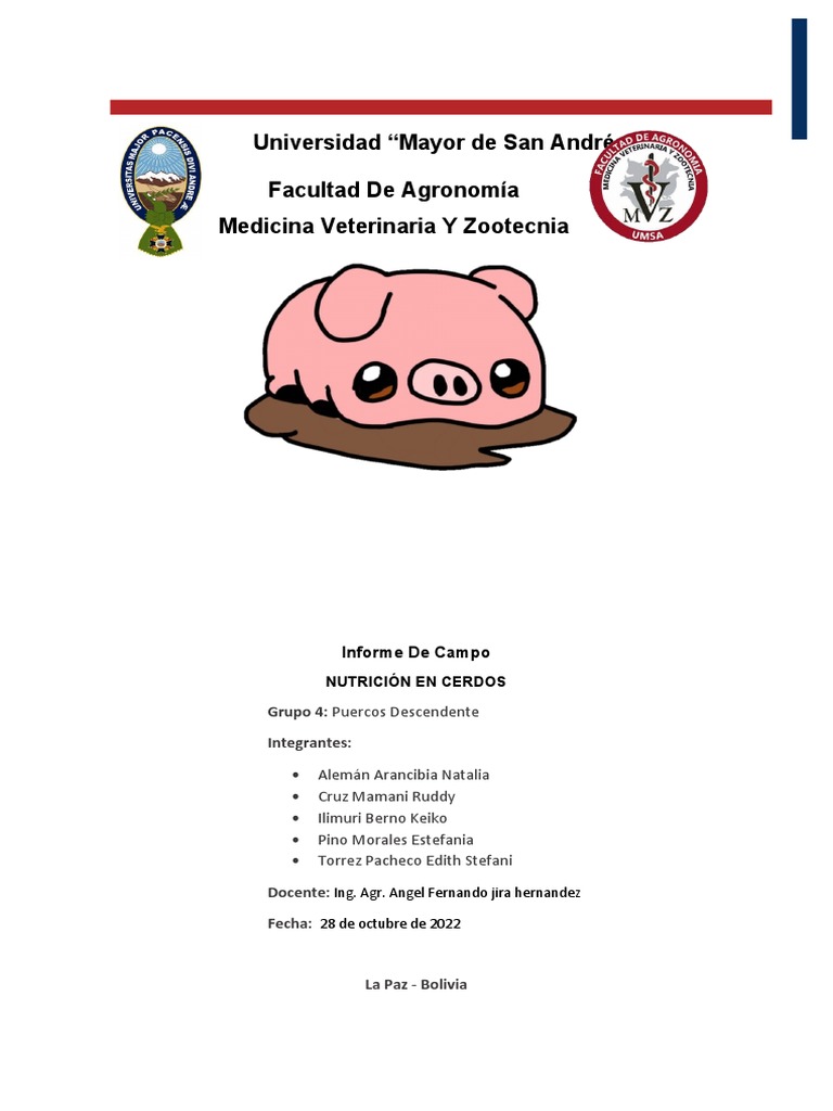 Fisiología Digestiva Del Cerdo | PDF | Digestión | Bilis