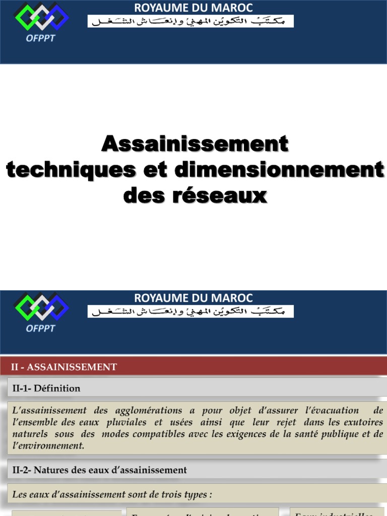 Coures VRD | PDF | Assainissement | Pollution de l'eau