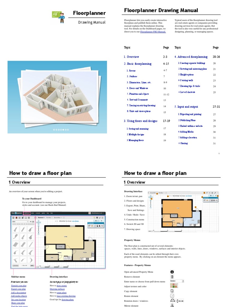 Floorplanner Manual En Download Free Pdf Menu Computing Double