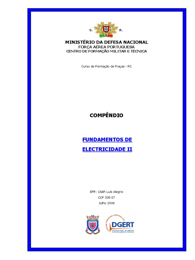 Fundamentos De Electricidade Ii Magnetismo Electromagnetismo
