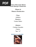 Himno A José Cecilio Del Valle | PDF