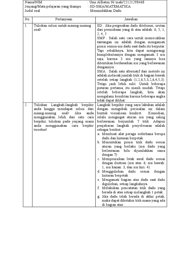 Eksplorasi Konsep TP 3 | PDF