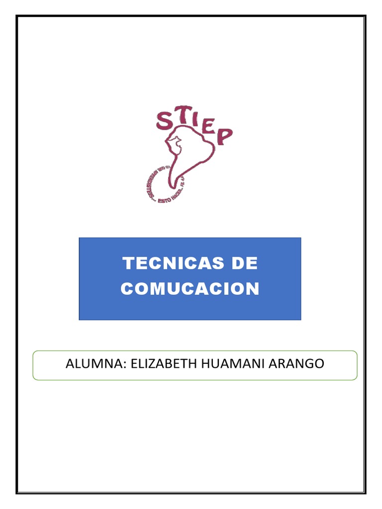 Ensayo Elizabeth Tec. Comunicacion | PDF
