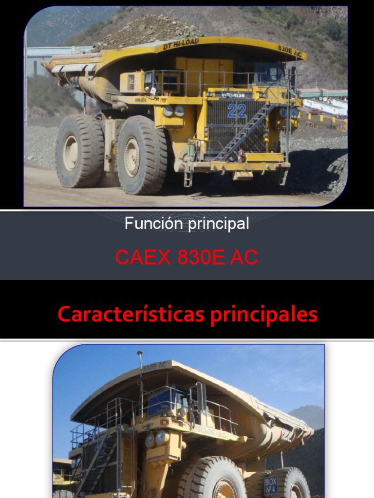 Caex 830e Ac | PDF