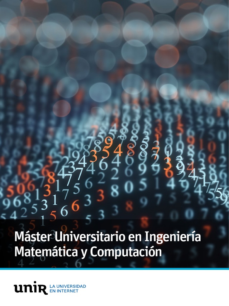 M O Ingenieria Matematicas Computacion Esp | PDF | Ciencias de la ...