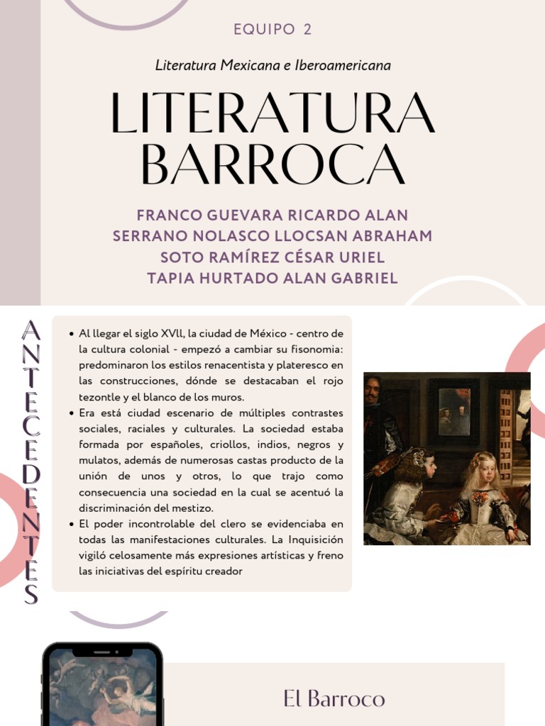 Literatura Barroca | PDF | Barroco