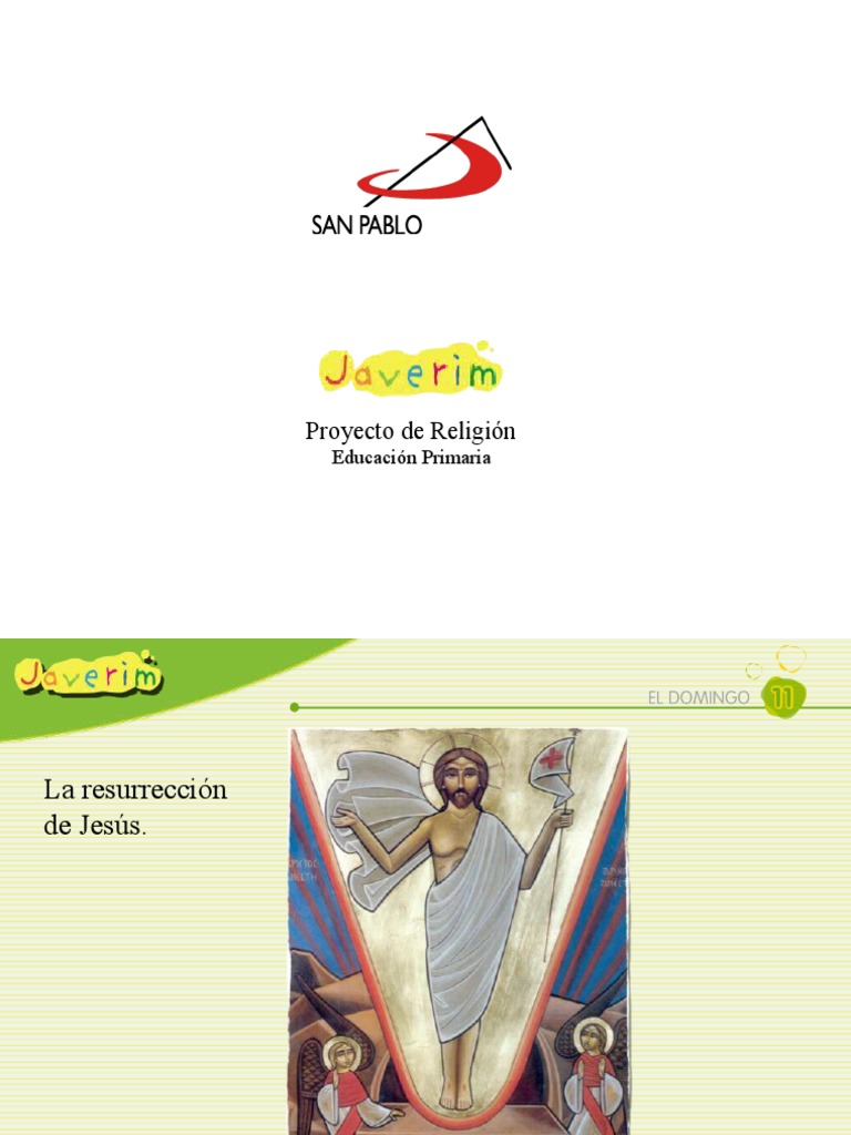 La Resurreccion de Jesus 1° | PDF