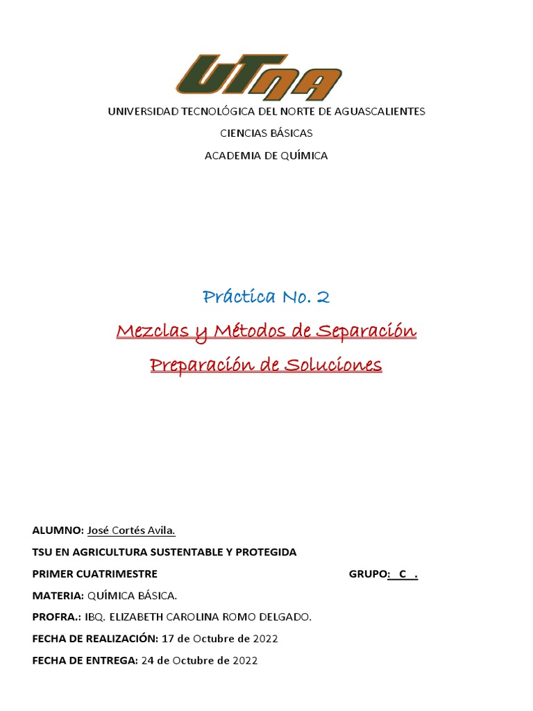 Práctica De Laboratorio 2 Pdf