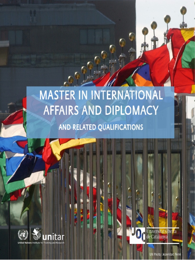 Brochure For Online Master in International Affairs and Diplomacy | PDF ...