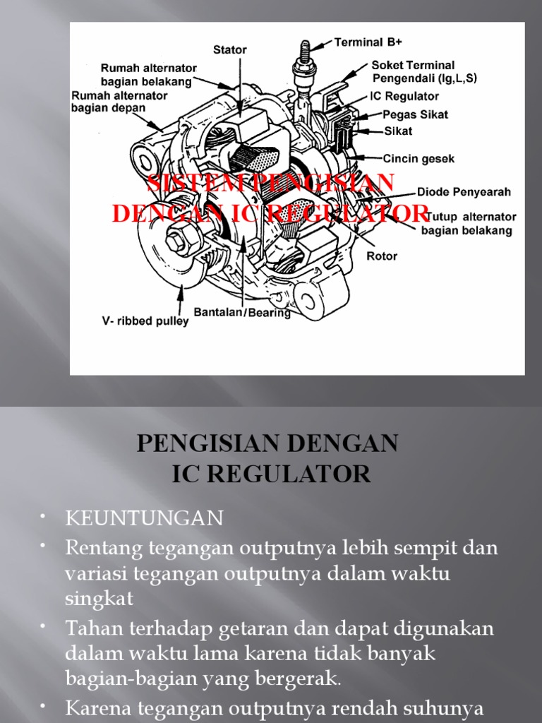 IC Regulator Sistem Pengisi Baterai Mobil Dengan Karakteristik Output ...
