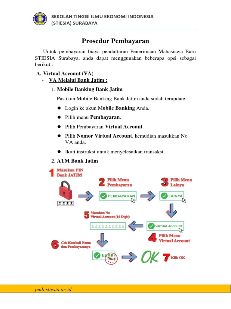 Alur Pembayaran VA PMB-1586580713174 | PDF | Karier & Perkembangan | Bisnis