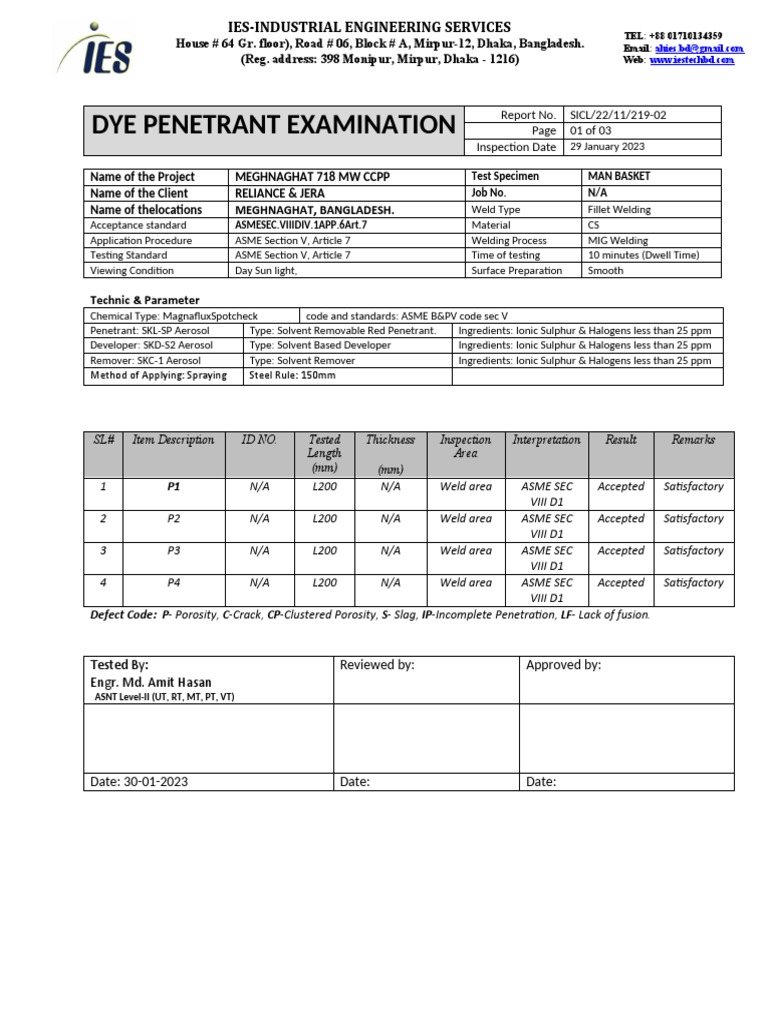 DPT Report 02 | PDF | Construction | Welding