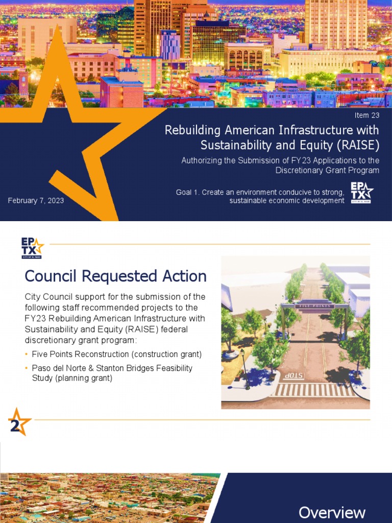 FY23 RAISE Grant Projects | PDF | Traffic | Transport