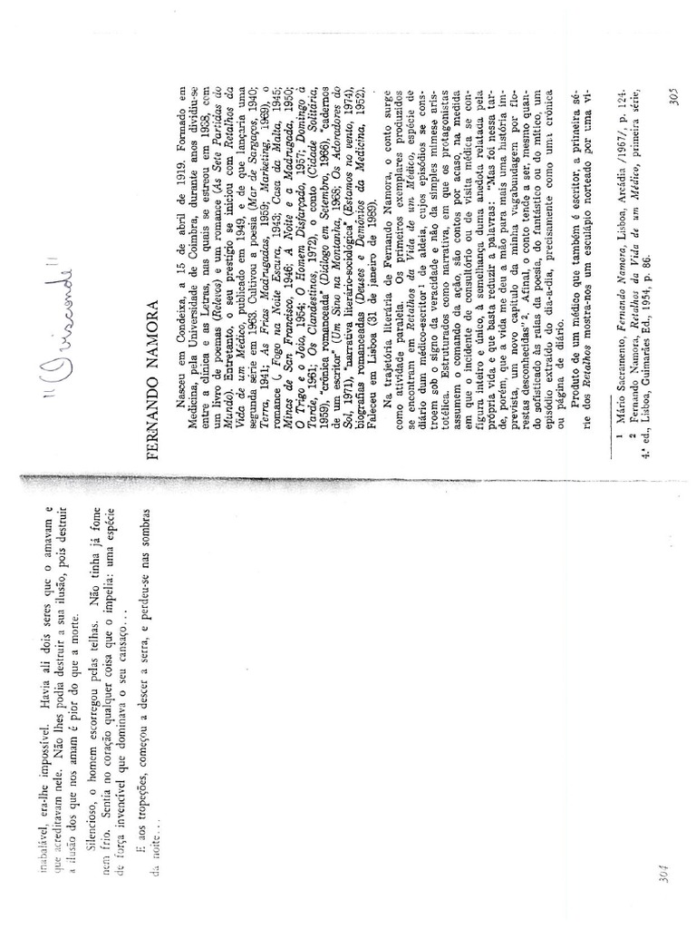 O Visconde, Fernando Namora | PDF