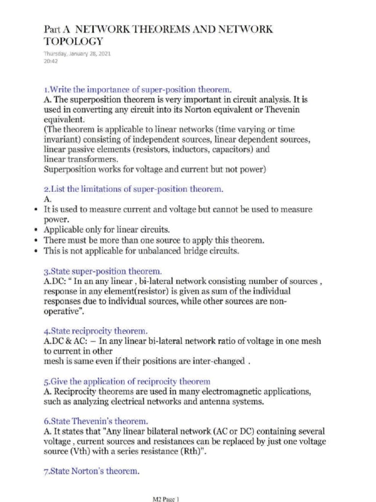 BEE Module 2 Complete Solutions | PDF