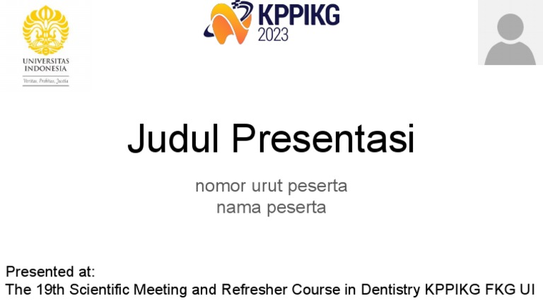 Contoh PPT Oral Presentation | PDF
