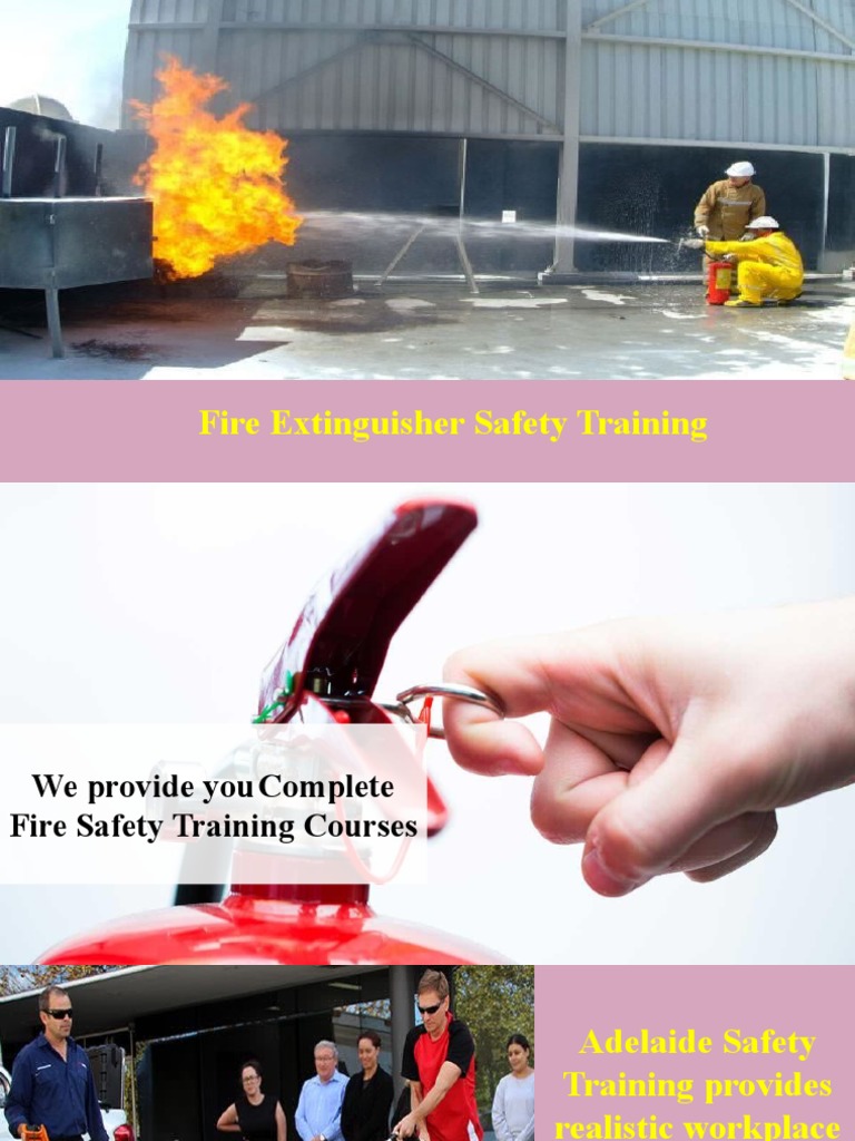 Fire Extinguisher Safety Training | PDF