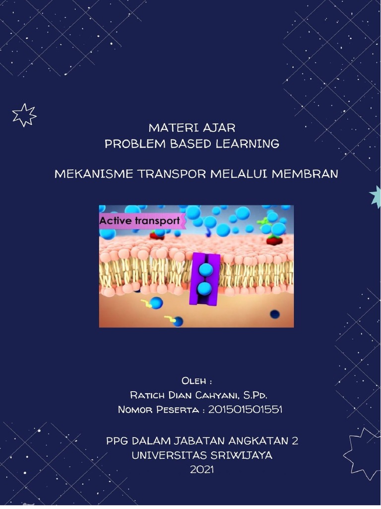 Mekanisme Transpor Membran Sel | PDF | Sains & Matematika