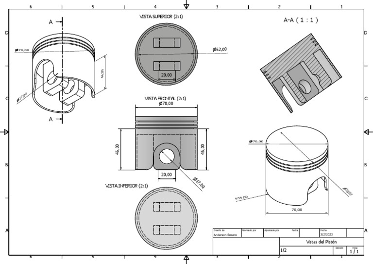 Deber de Vistas Piston | PDF
