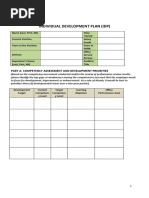 IDP Submission Guidelines 2025-2026 | PDF