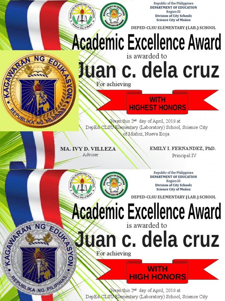 Final Classroom Based Certificate 2017-2018 | PDF | Social Science | Science & Mathematics