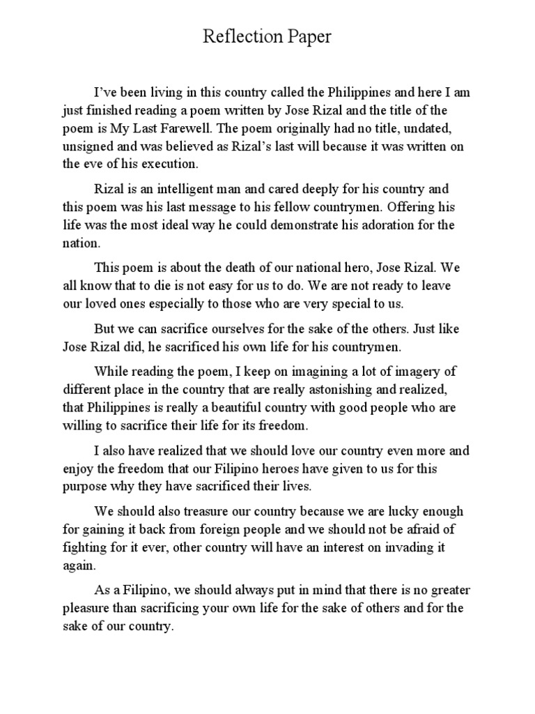 Reflection Paper | PDF