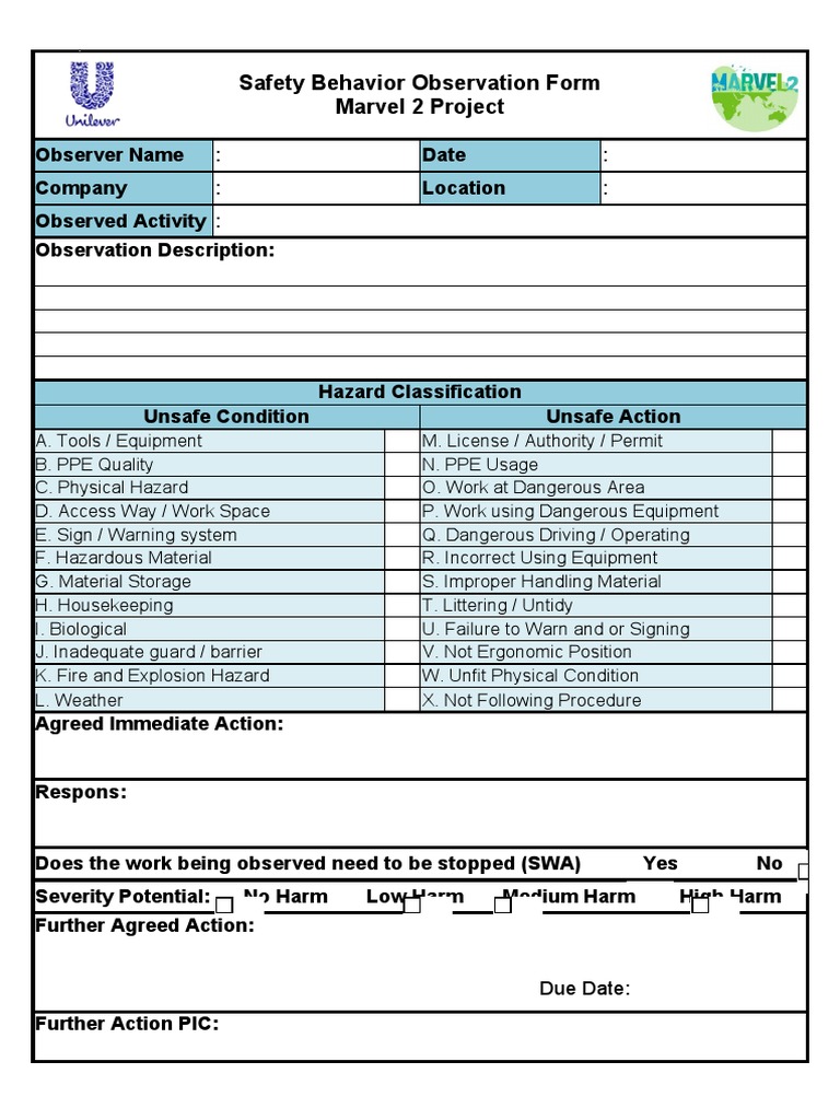 SBO Template | PDF | Personal Protective Equipment | Hazards