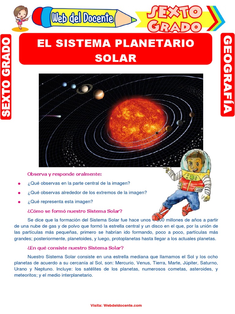 Sistema Solar | PDF | Sistema solar | Planetas