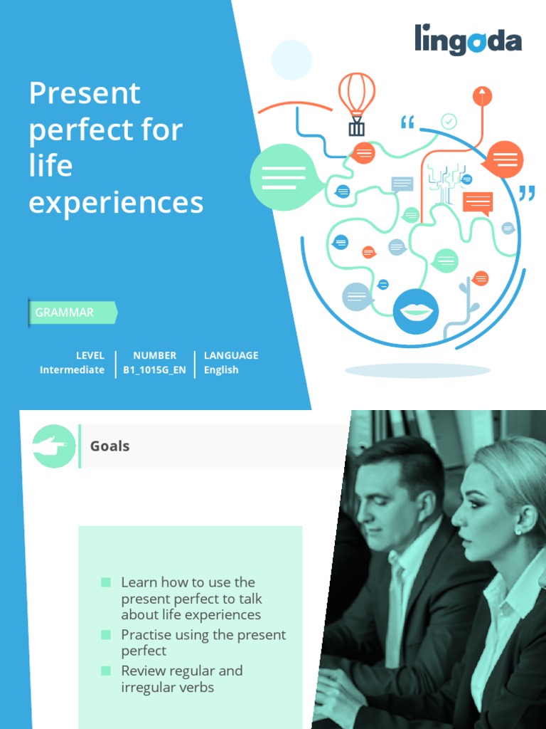 Present Perfect for Life Experiences | PDF | Verb | Perfect (Grammar)