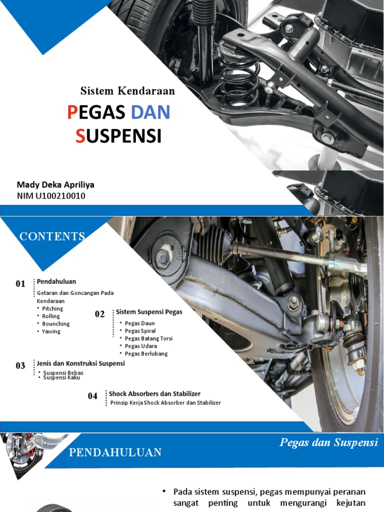 Pegas Dan Suspensi | PDF