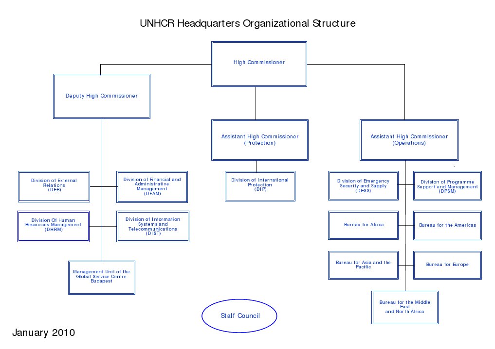 UNHCR Organigram | PDF | International Relations | Government