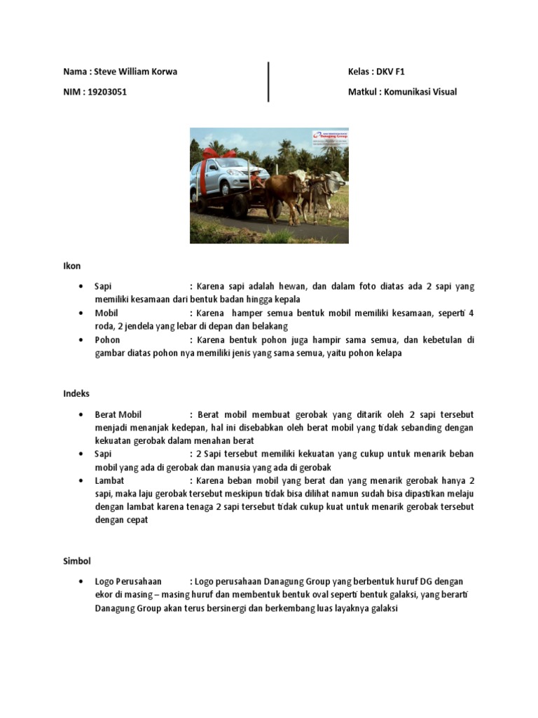 Ikon Indeks Simbol | PDF