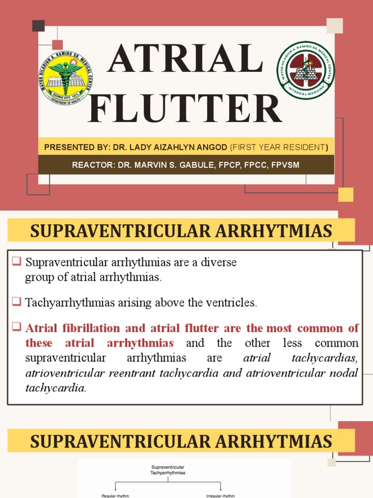 Atrial Flutter | Download Free PDF | Atrium (Heart) | Clinical Medicine