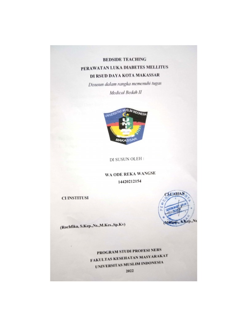 Bedside Teaching.... DM | PDF