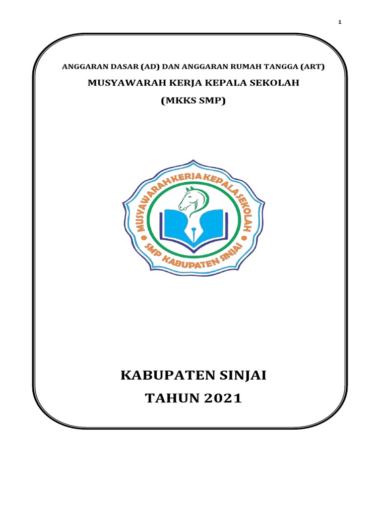ADART MKKS SMP MTSN KAB SINJAI Final 2021 | PDF